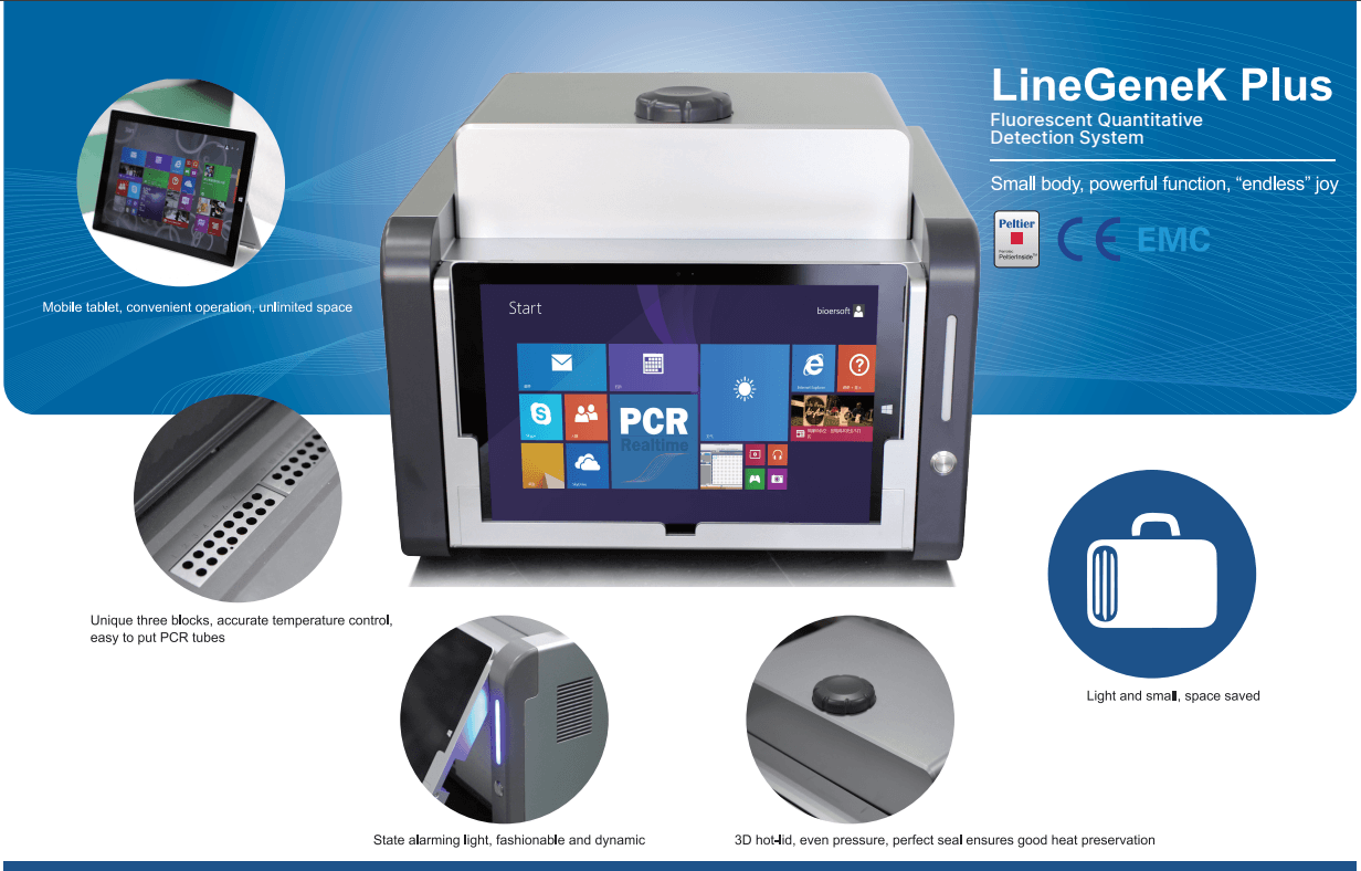 Máy Real-time PCR 48 Mẫu Bioer Giá Tốt, Công Nghệ Mới Nhất