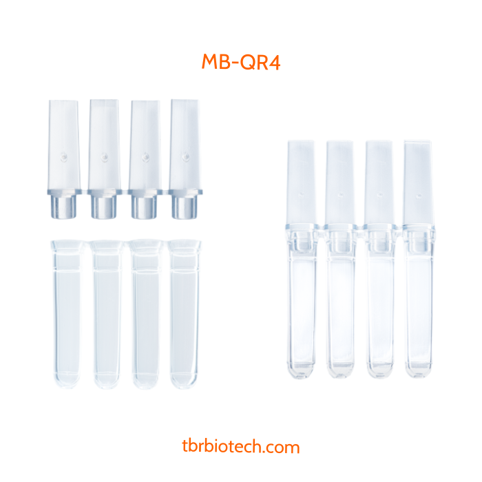 Dải strip tube 4 ống 0.1ml qPCR hãng Gunster cho máy Rotor-Gene® Q (MB ...